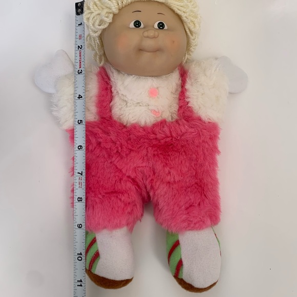 Toys | Vintage Cabbage Patch Doll Plush Hand Puppet 11 Inch Blonde Pink ...